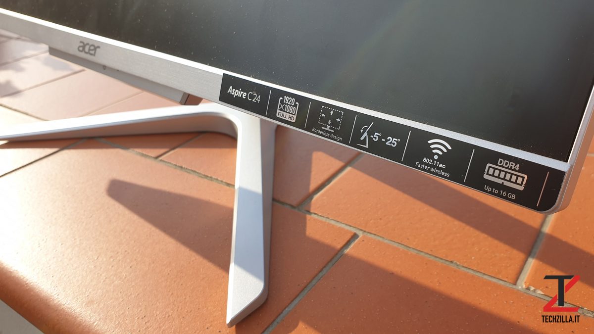 Recensione Acer C24 - Il desktop All in One bello e completo • Techzilla