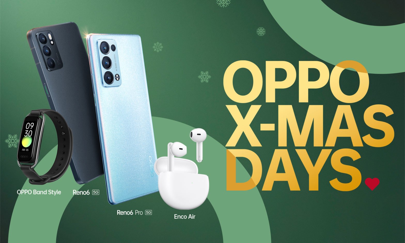 OPPO X-Mas Days: promo di Natale all'insegna della OPPO Reno6 Series ...