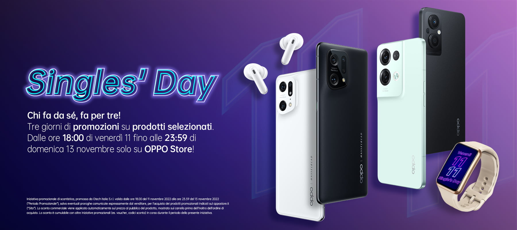 OPPO Single's Day: un weekend all'insegna di offerte e promozioni su ...
