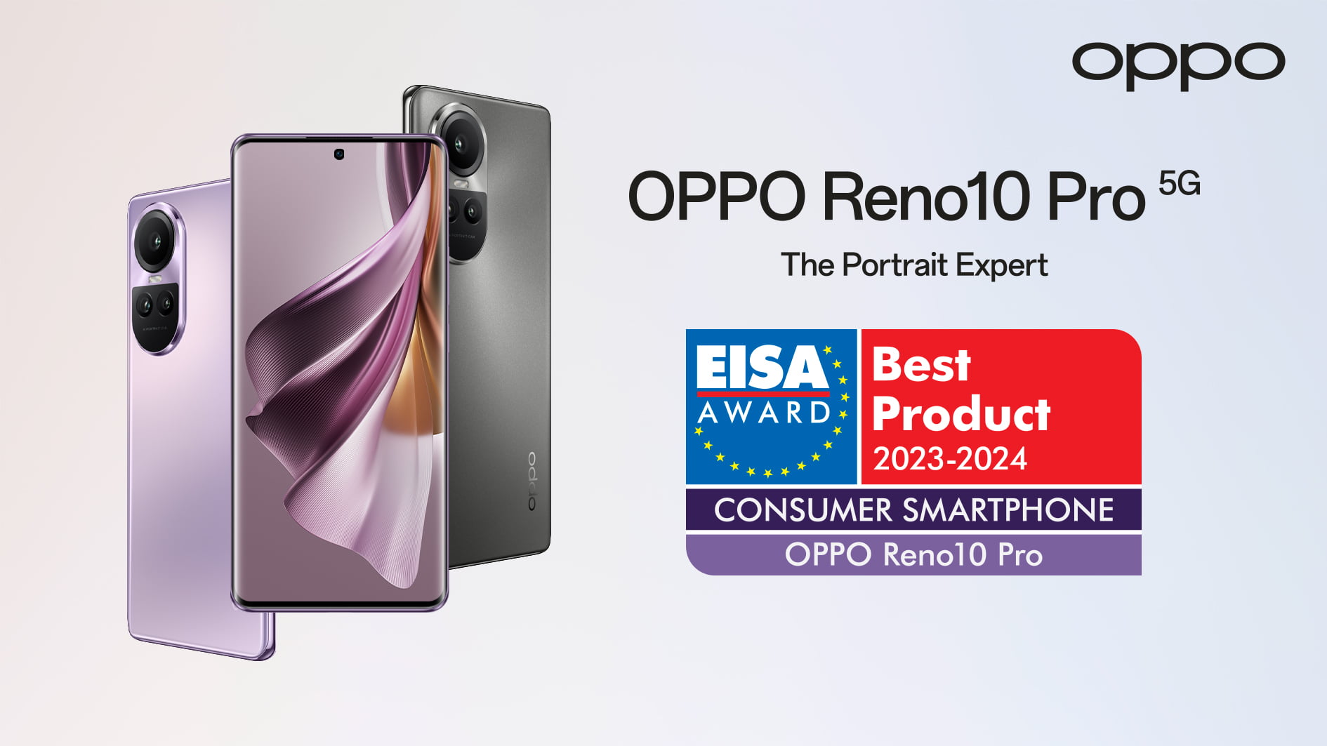 OPPO RENO10 PRO premiato da EISA come miglior smartphone consumer 2023 ...