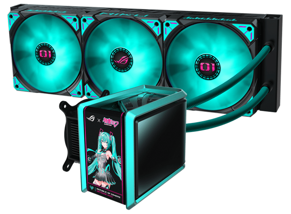 ASUS ROG x Hatsune Miku: la limited collection porta l’estetica ...